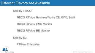 What’s New and Exciting with RTView and TIBCO Middleware Monitoring | PPT