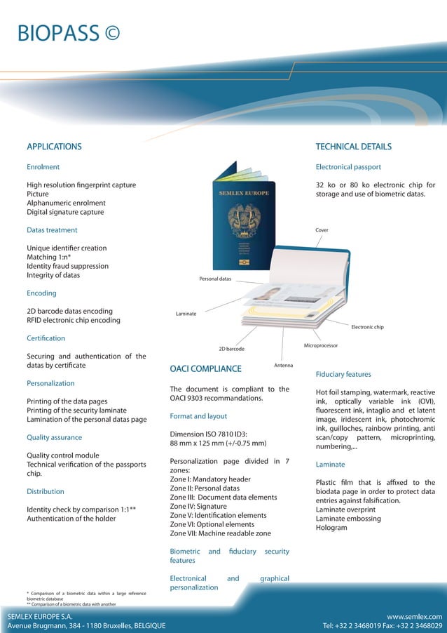 Semlex's Biopass - ENG | PDF | Computing | Technology & Computing