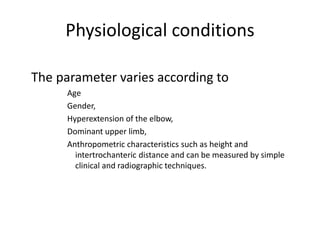 Carrying Angle | PPTX
