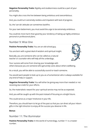 Numerology name meaning - what does your name say about you - Slybu.com ...