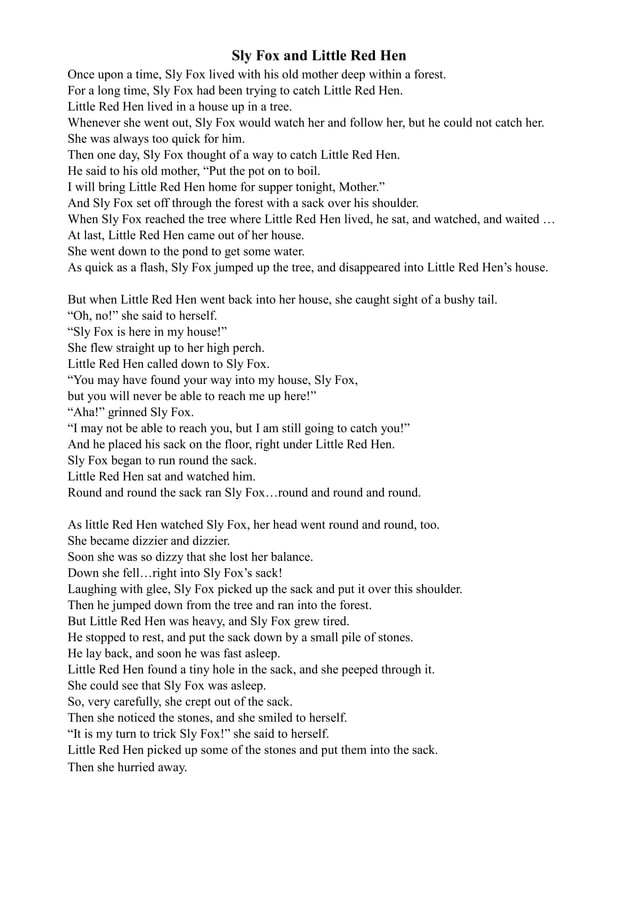 Sly fox | PDF | Birds | Pets