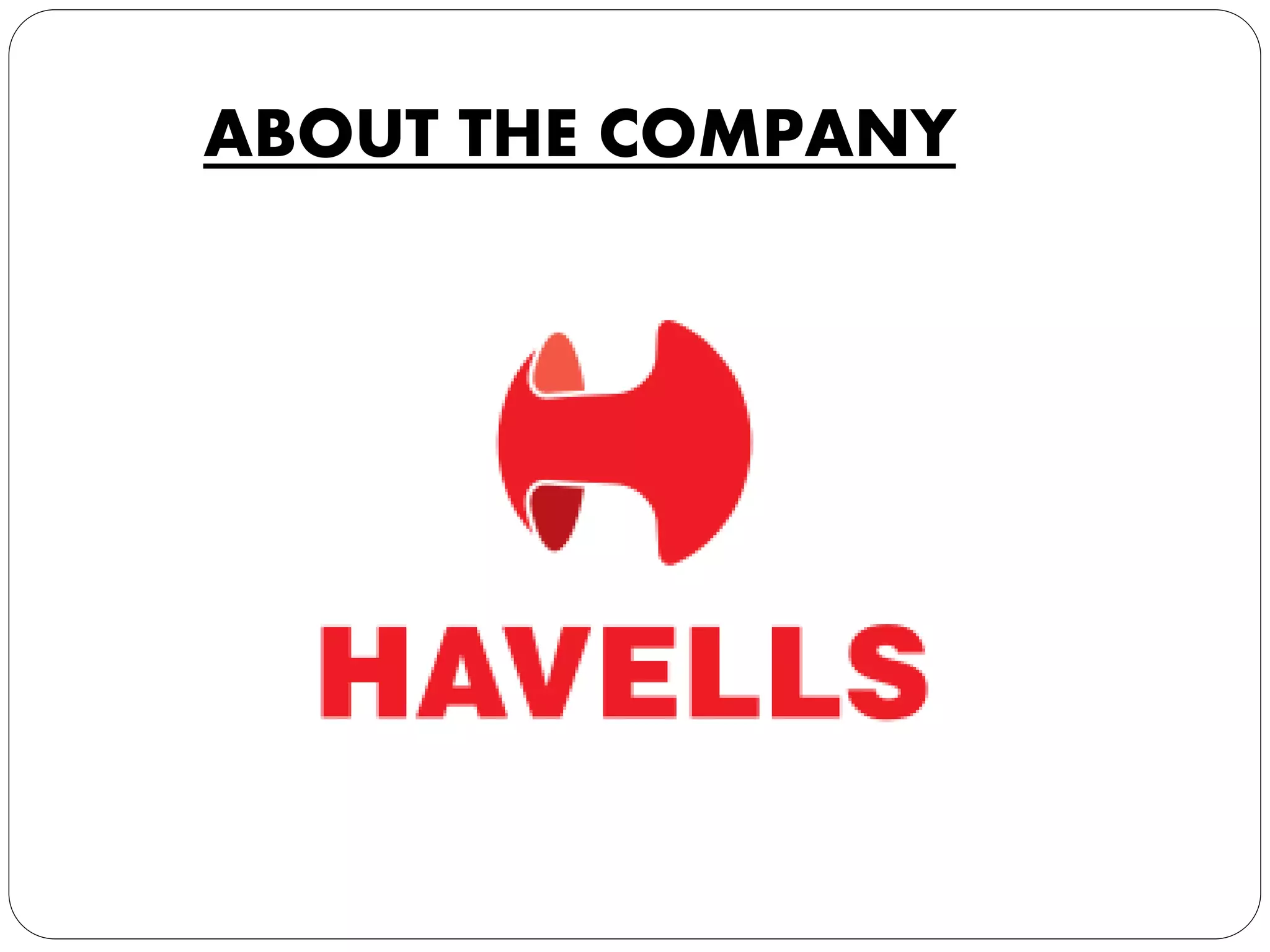 havells turnaround | PPT