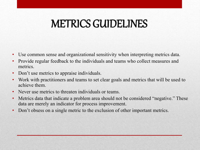 Software Metrics Software Engineering Pptx Computer Software And Applications Computing