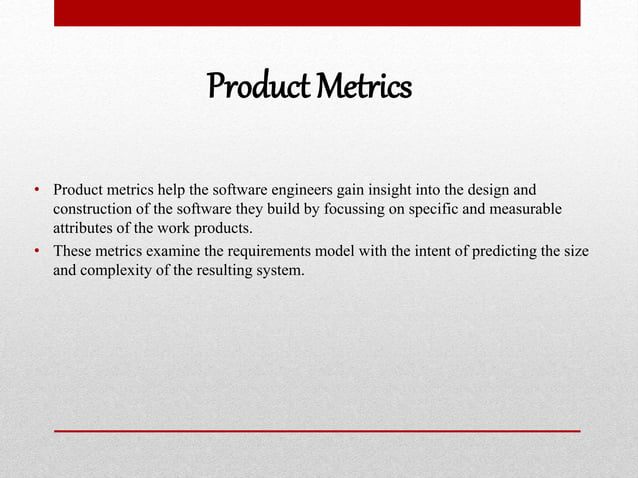 Software Metrics Software Engineering Pptx Computer Software And Applications Computing