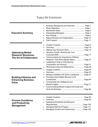 SM 169A High-Performance Market Research Functions Report Summary | PDF ...