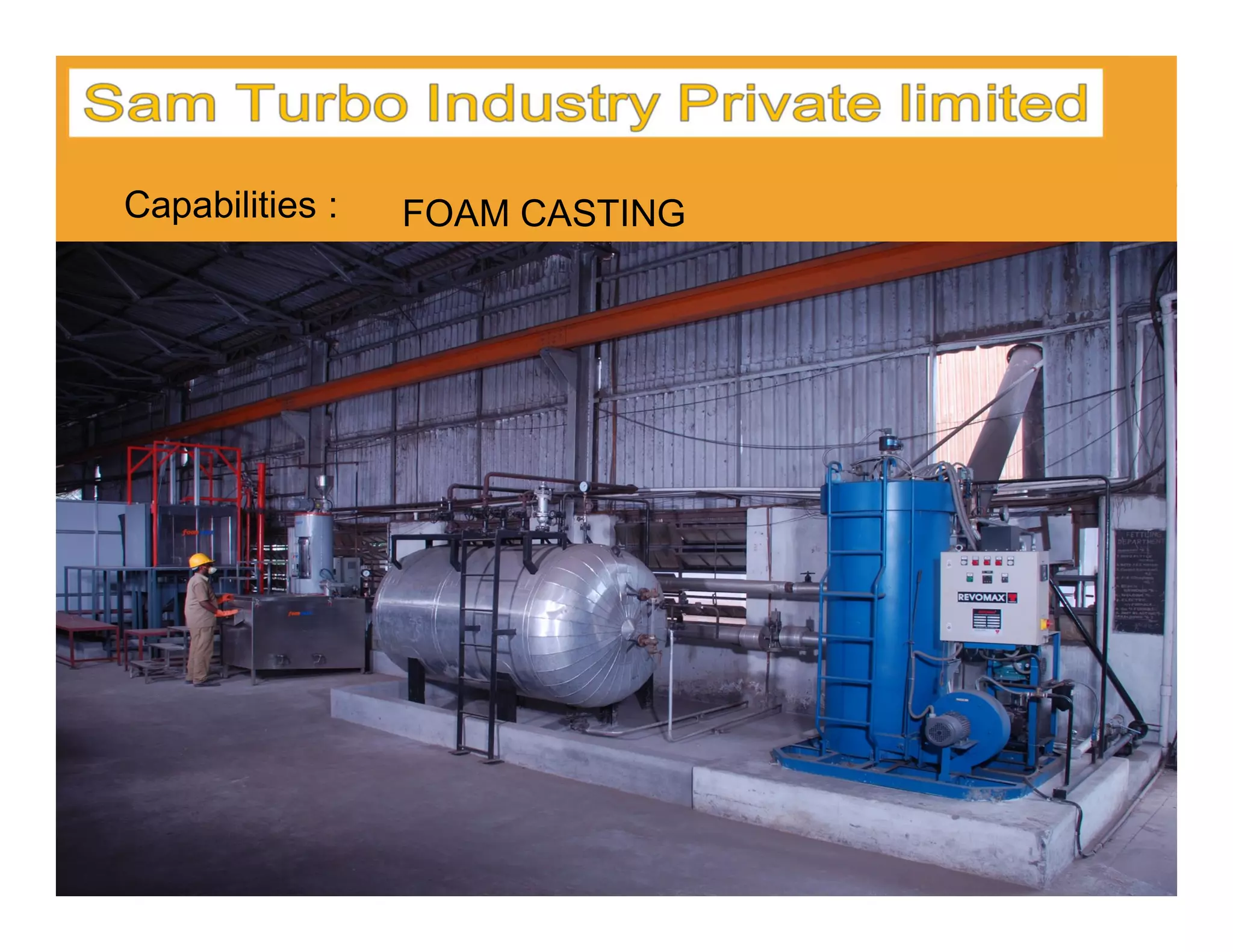 Sam Turbo Pumps for Steel Plant | PPT