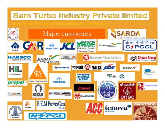 Sam Turbo Pumps for Steel Plant | PPT