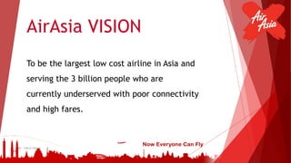 Low Cost Leadership Analysis On AirAsia - Presentation | PPTX