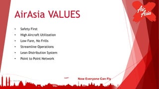 Low Cost Leadership Analysis On AirAsia - Presentation | PPTX
