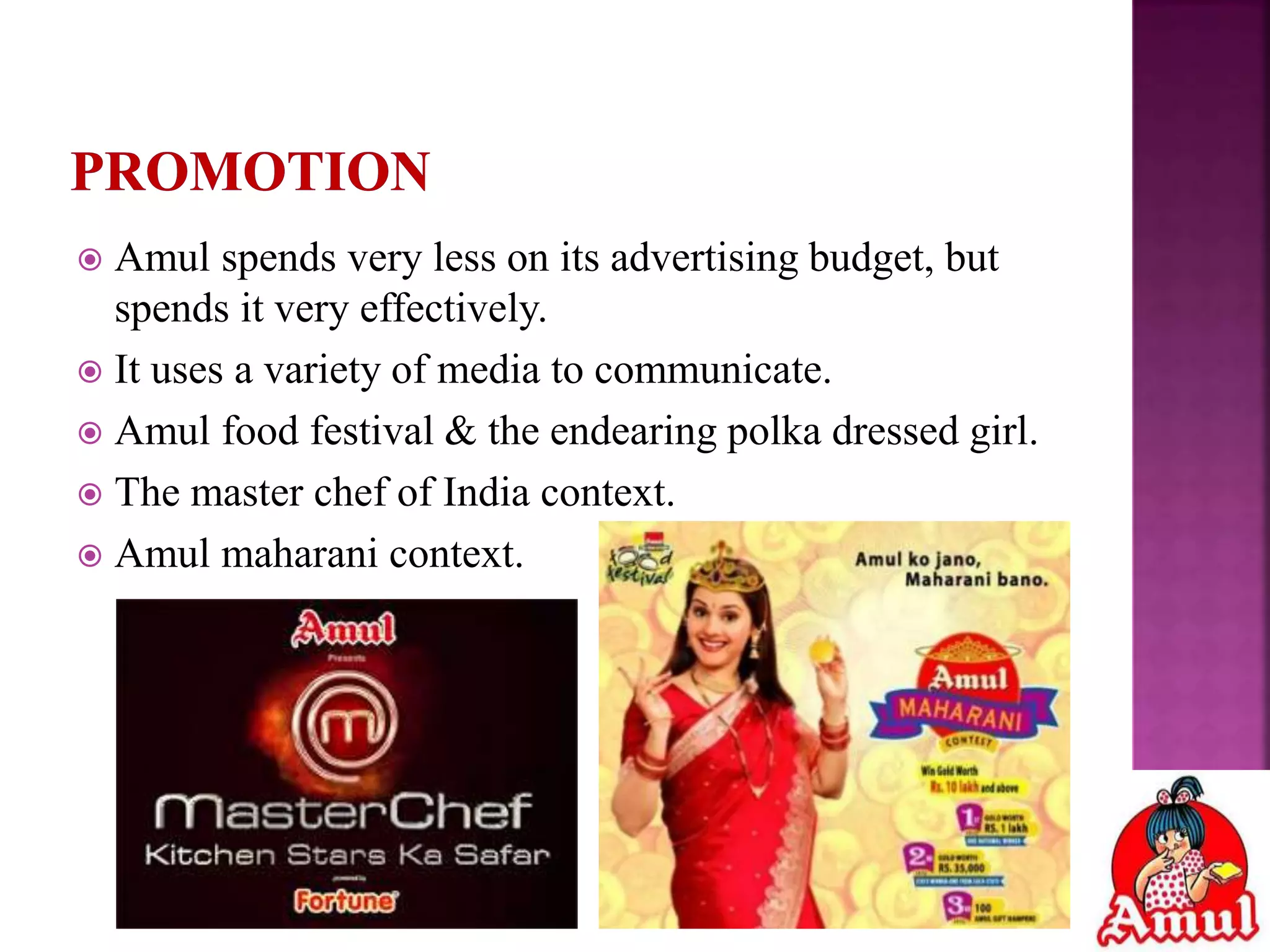 AMUL marketing strategy | PPTX