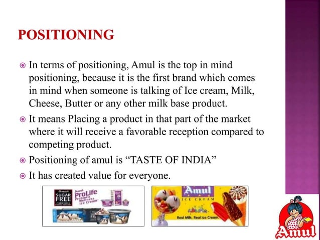 AMUL marketing strategy | PPTX