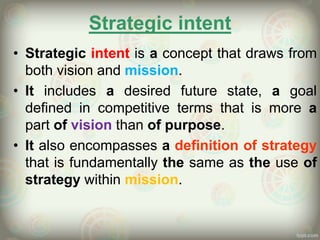 STRATEGIC MANAGEMENT | PPT