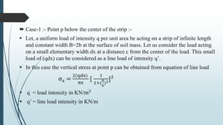 Load distribution of soil mechanics | PPTX