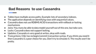 Apache Cassandra Lunch #64: Cassandra for .NET Developers | PPT