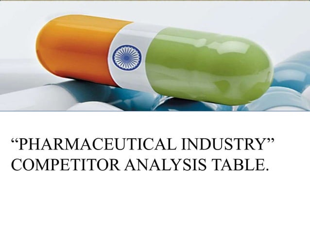 Strategic Management Assignment Presentation on Competitor Analysis in ...