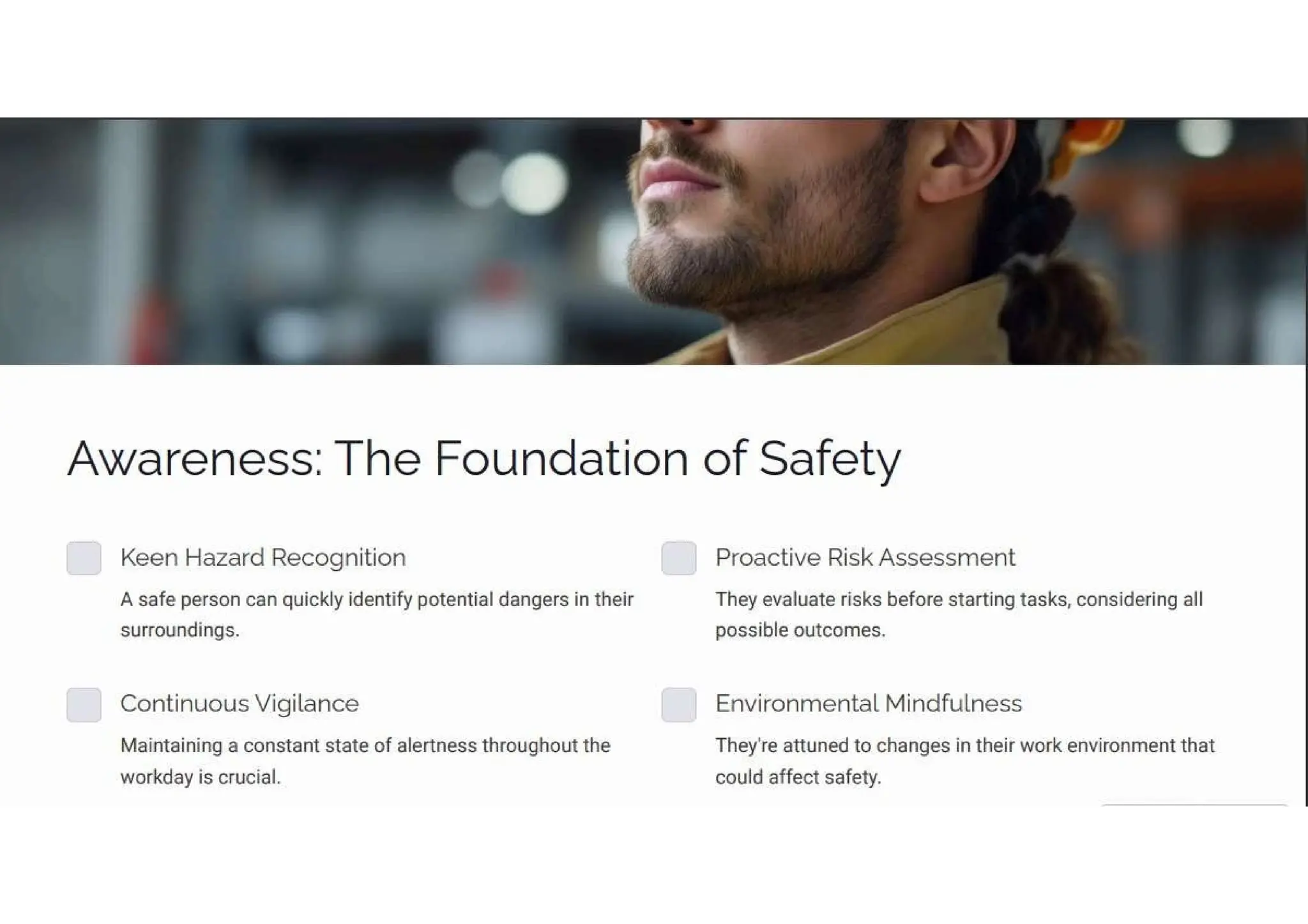 CULTIVATING A SAFE WORKPLACE. The attibutes of a safe person | PPT
