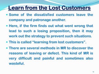 Services Marketing - Service Encounter Failure & Recovery | PPTX