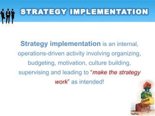 Strategic Management concep chap07 | PPT