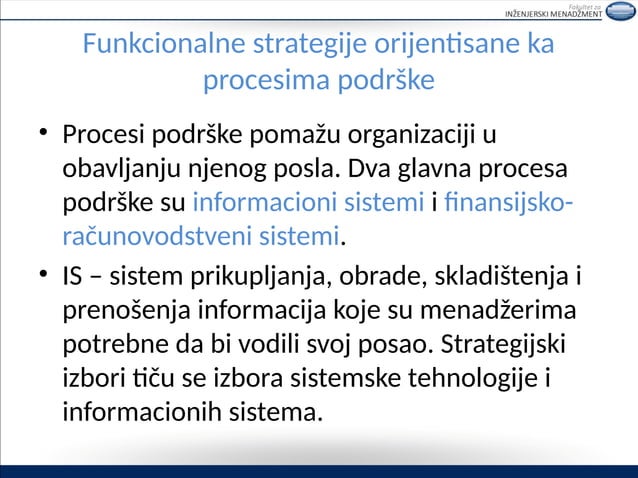 Funkcionalne strategije - Strategijski menadzment.pptx