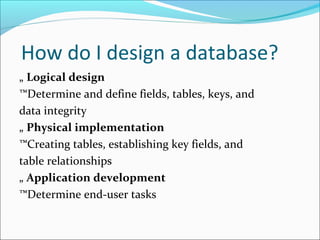 Database Management System Introduction | PPT
