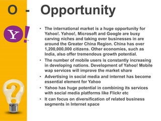 Why Yahoo's failure in compitation | PPT | Search | Internet