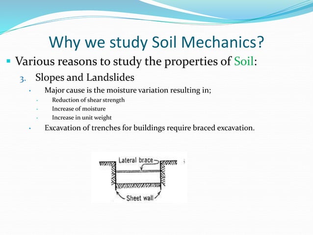 Introduction and types of soil mechanics | PPTX | Geology | Science