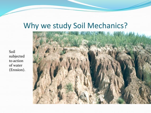 Introduction and types of soil mechanics | PPTX | Geology | Science