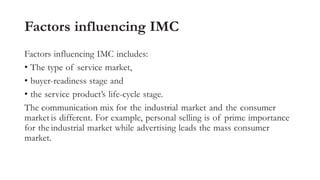 SM - INTEGRATED SERVICES COMMUNICATION MIX.pptx
