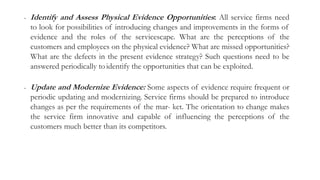 SM - Managing physical evidence and Service Scape.pptx