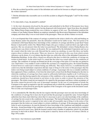 Sm. mukul dutta_gupta_and_ors._vs_indian_airlines_corporation_on_11_august,_1961 | PDF