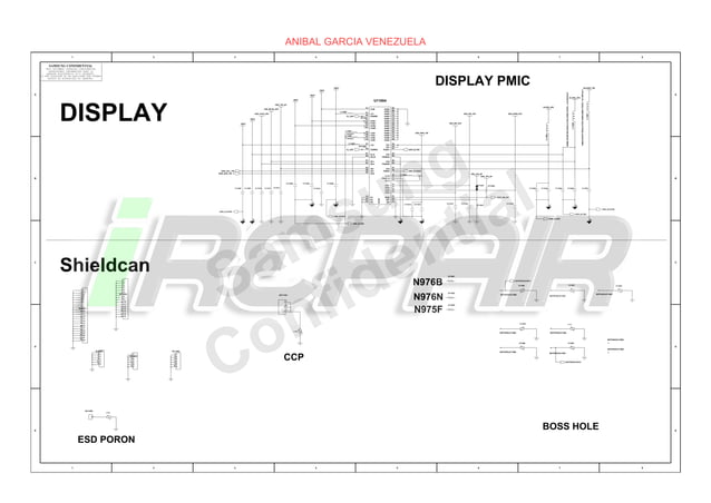 SM-N975F esquematico completo - reparación.pdf | Computer Peripherals ...