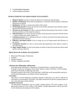 School Management-Notes Week 1,Lecture 1& 2.docx