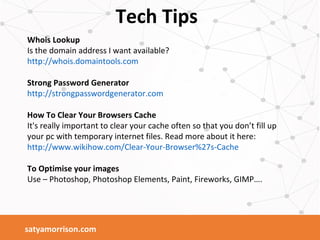 Websites for Artists | PPTX