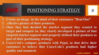Coca Cola PowerPoint (Strategic Marketing Course) | PPT