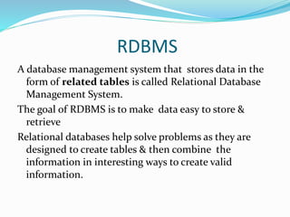 Database : Relational Data Model | PPTX