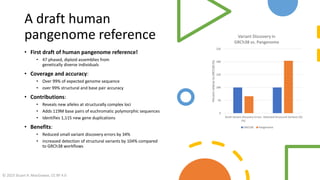 Review of Liao et al - A draft human pangenome reference - Nature (2023) | PPTX
