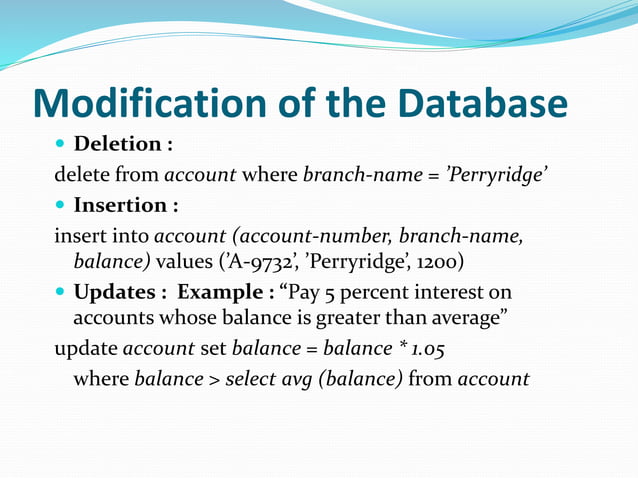 Sql Structured Query Language Introduction Pptx Databases Computer Software And Applications