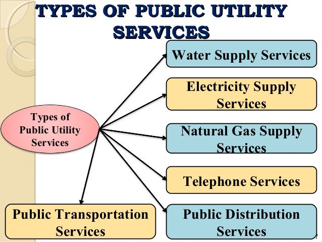 Service Management Public Utility Services