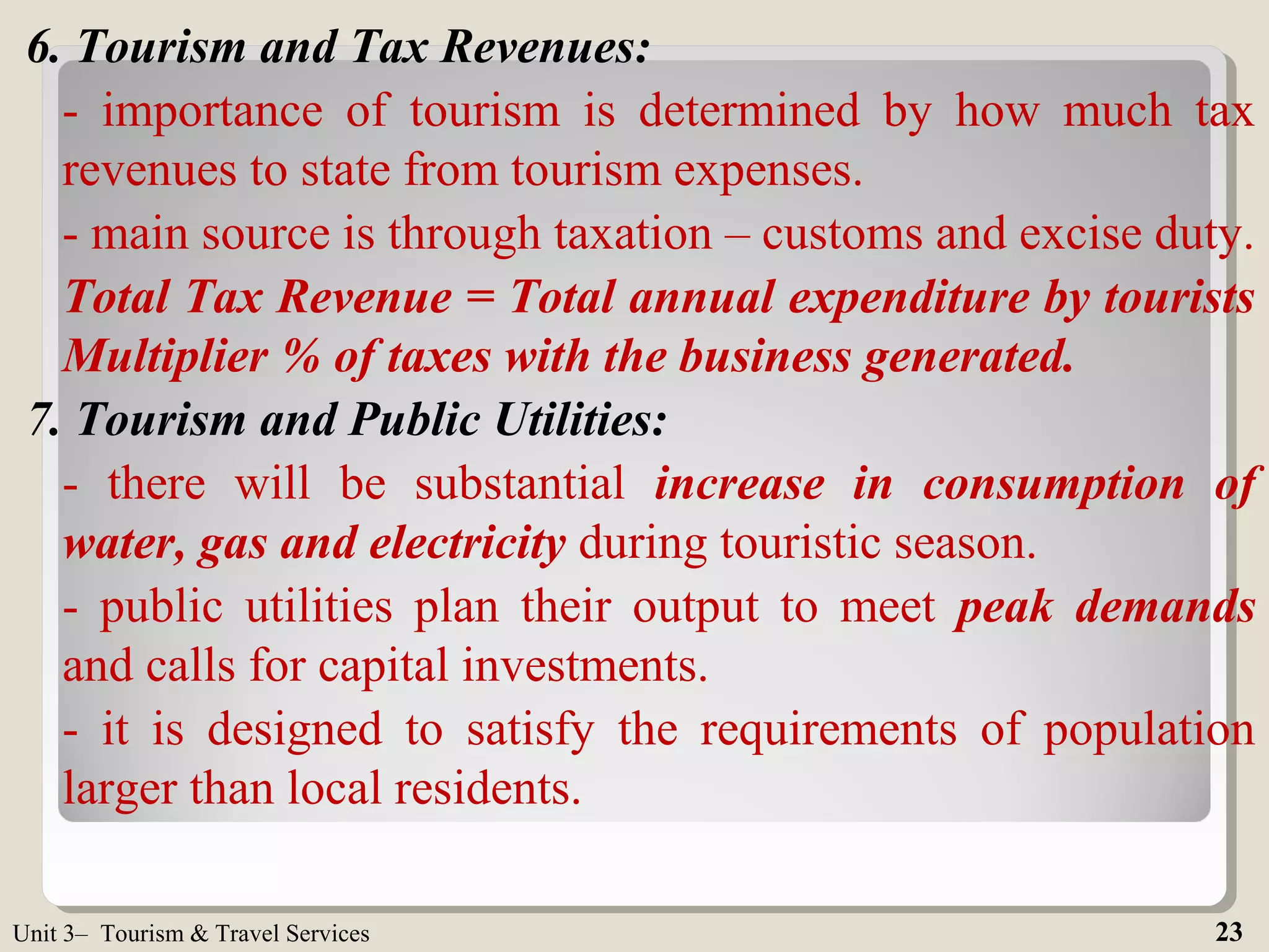 Service Management Tourism and Travel Services | PPT