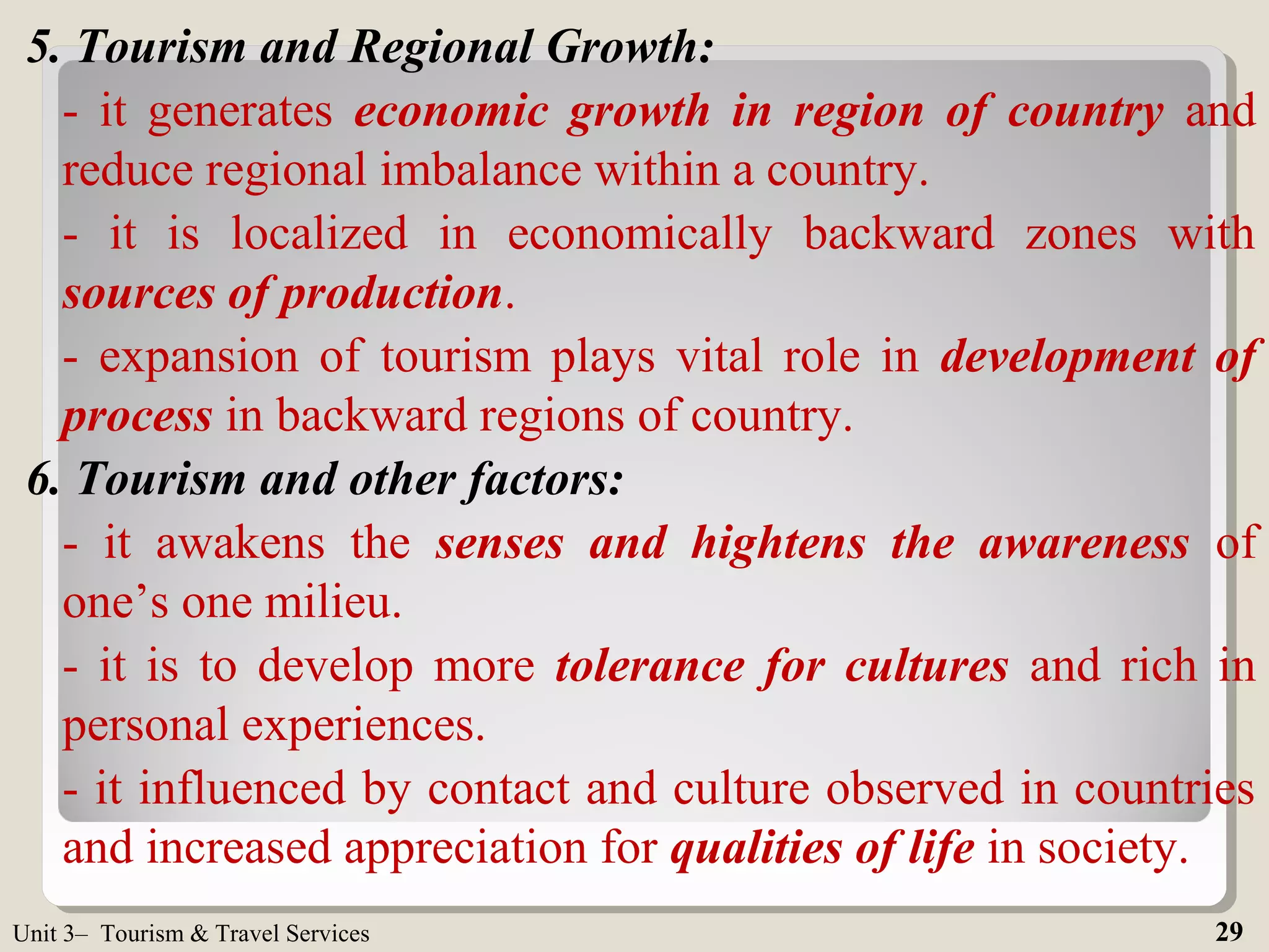 Service Management Tourism and Travel Services | PPT