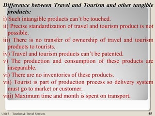 Service Management Tourism and Travel Services | PPT