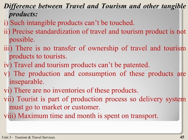 Service Management Tourism and Travel Services | PPT | Travel ...