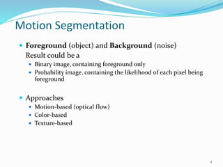 Video Segmentation | PPTX