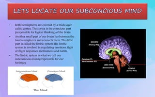 The power of our subconscious mind | PPTX
