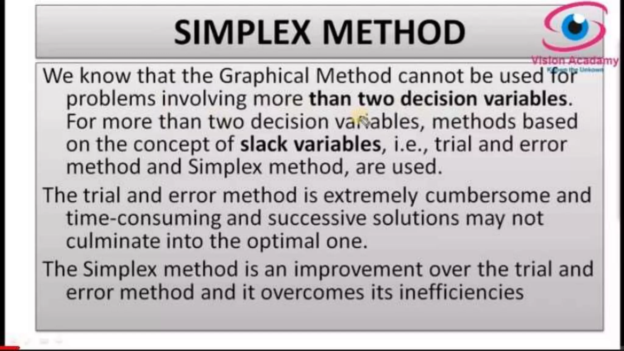 Simplex Method Ppt