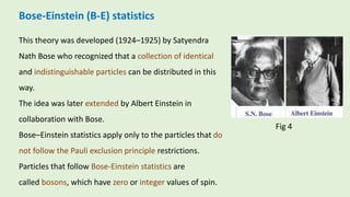 M-B, B-E, and F-D comparisons statistical physics | PDF