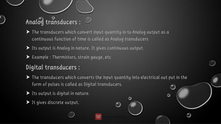 Transducer working and advantage introduction | PDF