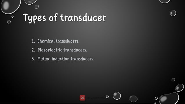 Transducer working and advantage introduction | PPT