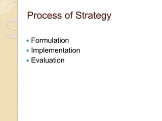 strategic management | PPTX