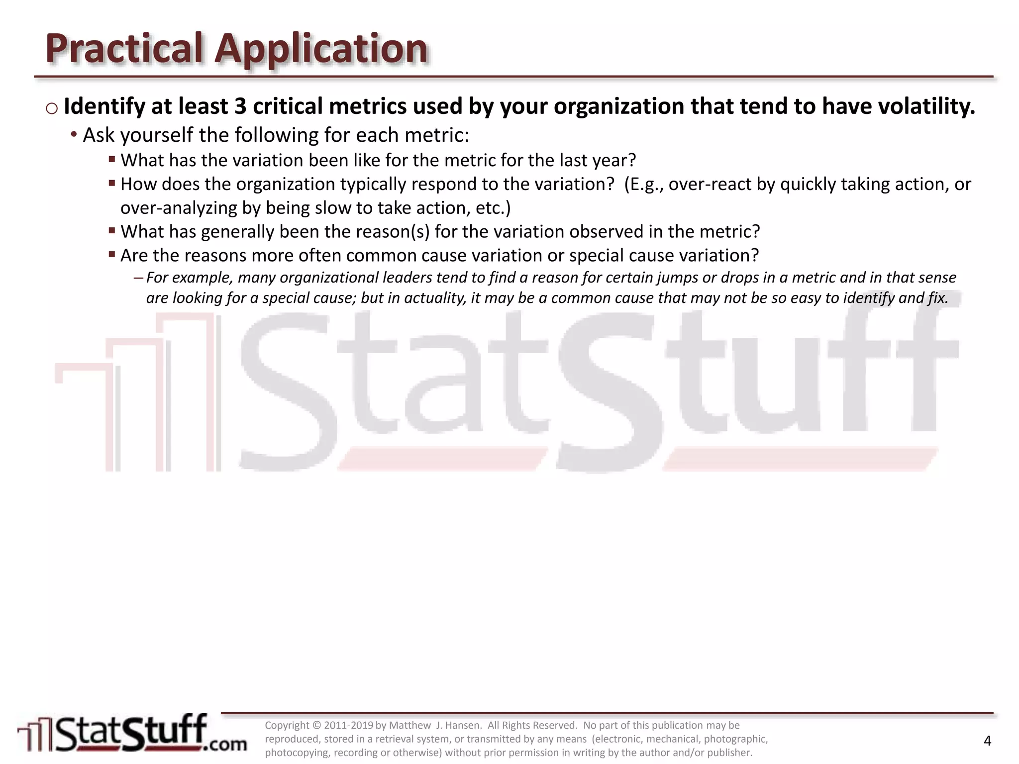 Variation Causes (Common vs. Special) | PPTX
